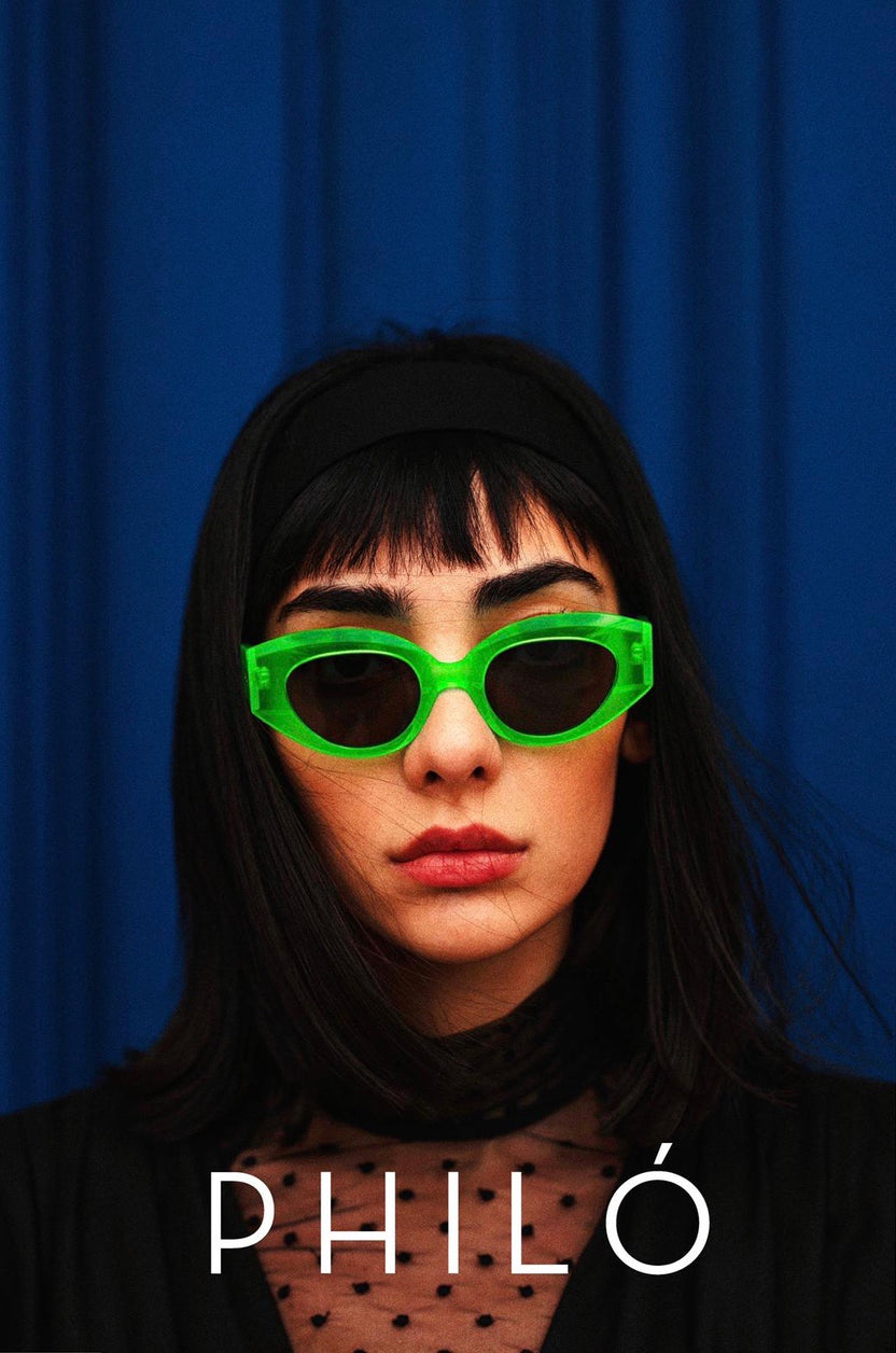 PETRA - Lime Green – Philo eyewear